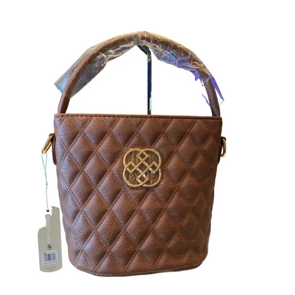 Daisy Fuentes | Bags | Nwt Daisy Fuentes Mini Bucket Bag Brown | Poshmark